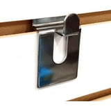 Slatwall Open End Basket Holding Notch Hook, Chrome, 1 Unit - Walmart.com