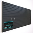 Slatwall Panel Wall Stora Systems, 4 x 8ft Slat Wall Paneling Gara Wall ...