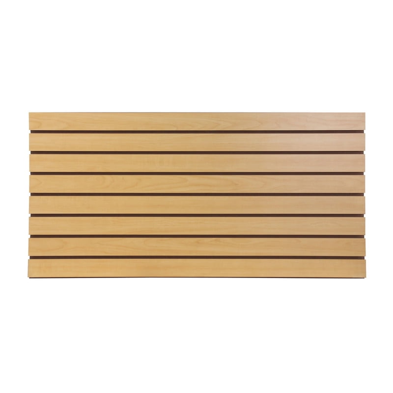 Slatwall Panels 4 ft x 2 ft Horizontal PVC Slatwall Easy Organizer ...