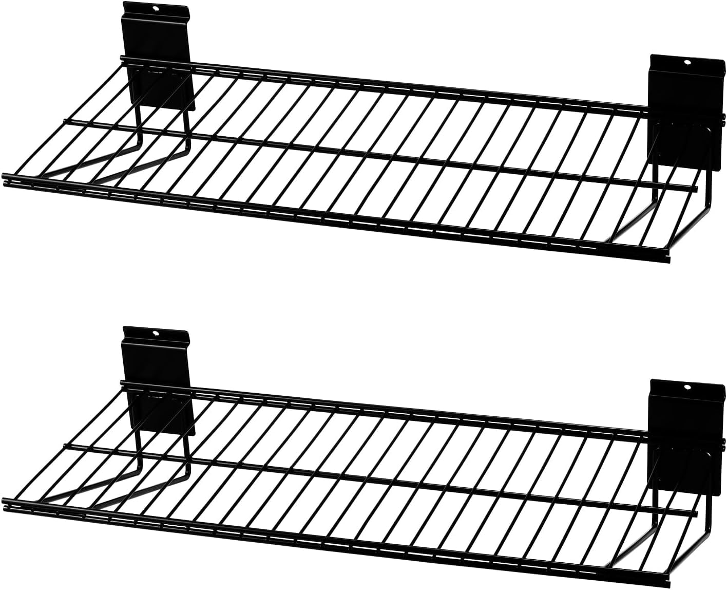 Slatwall Shelves, Slatwall Accessories, Slat Wall Wire Shelf, Heavy ...