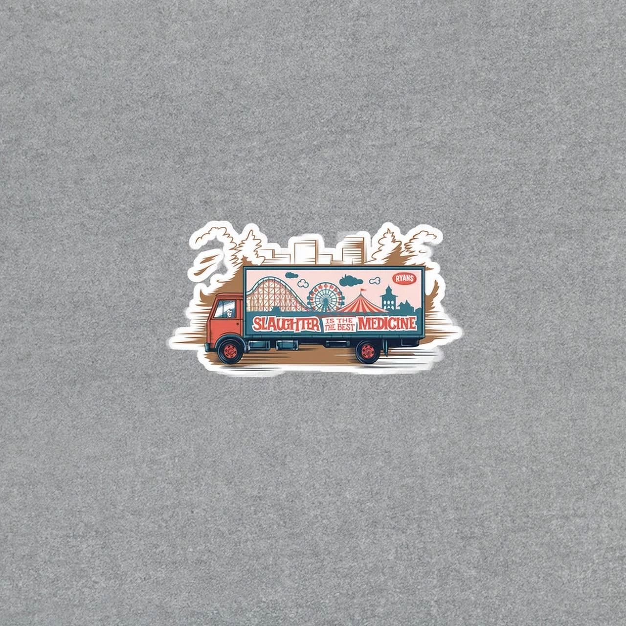 Slaughter Is The Best Medicine Sticker For Butchers & Meat Loversphone ...