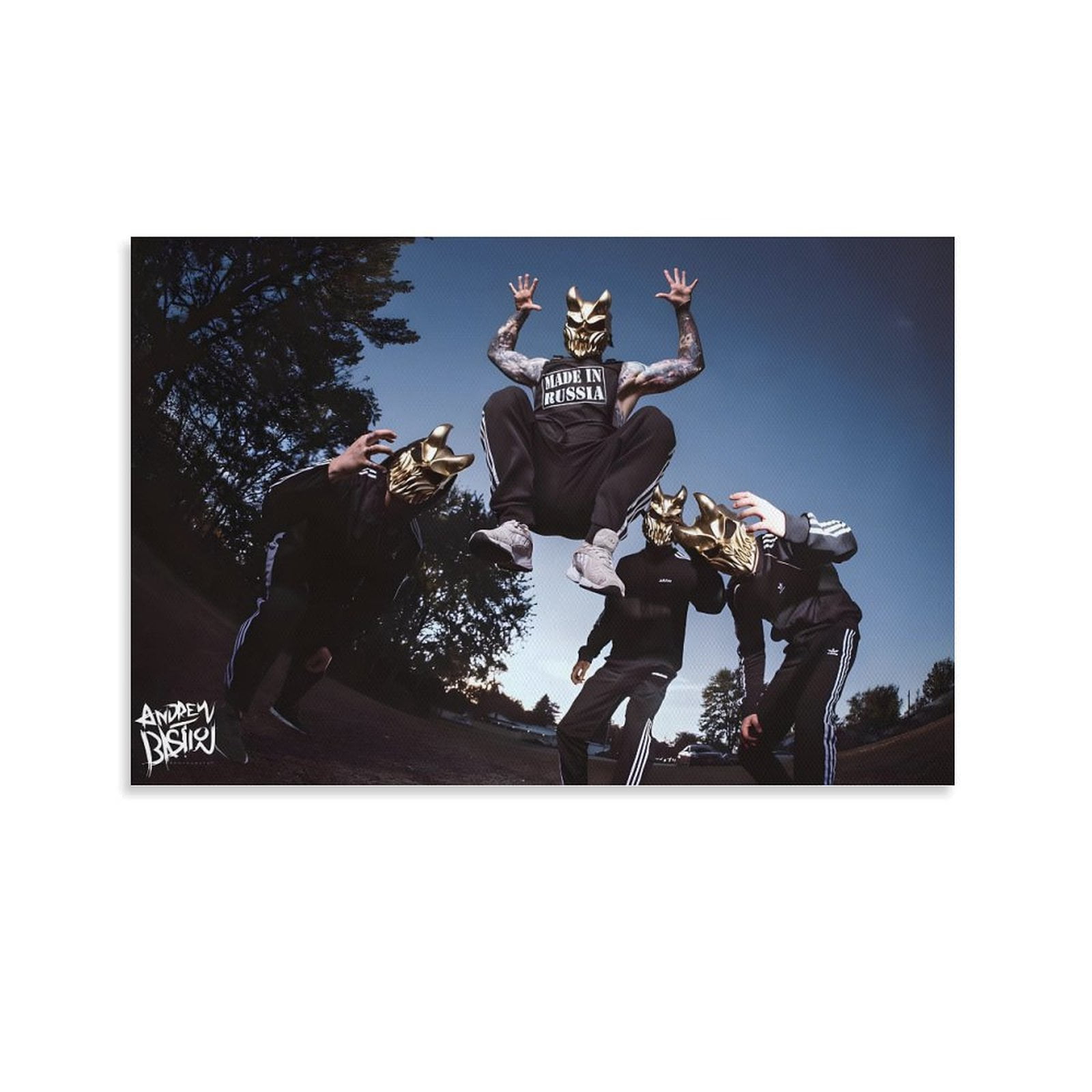 Slaughter to Prevail Art Metallic Rock And Roll Posters Canvas Wall Art ...