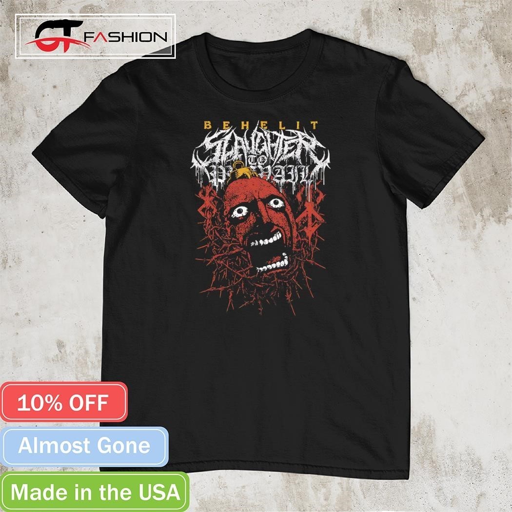 Slaughter To Prevail X Behelit Vintage Shirt - Walmart.com