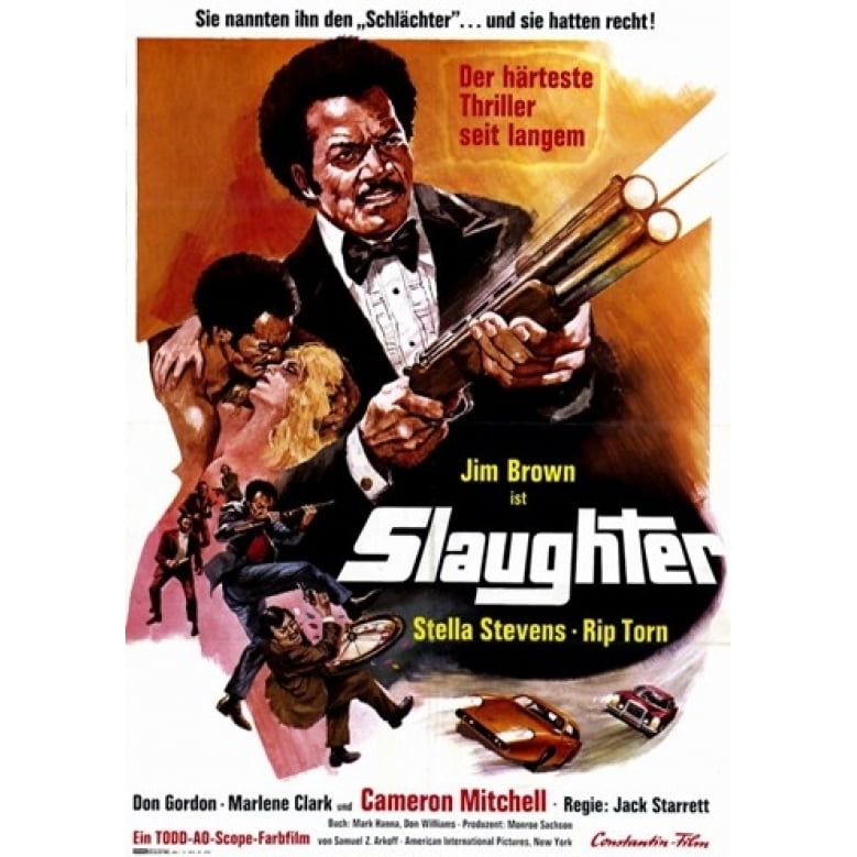 Slaughter's Big Rip-Off Movie Poster (11 x 17) - Walmart.com