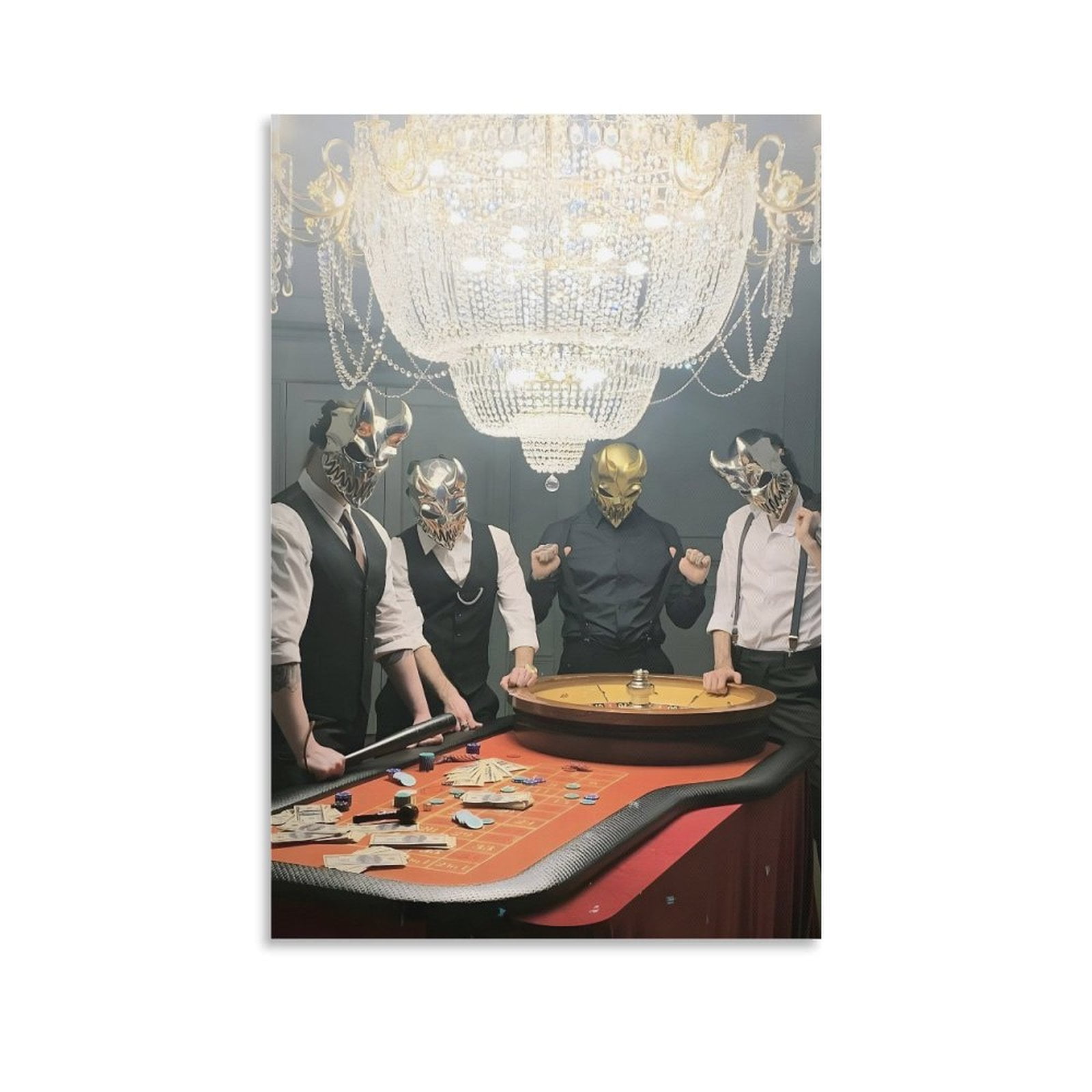 Slaughter to Prevail Art Nti-war Poster Wall Art Poster Scroll Canvas ...