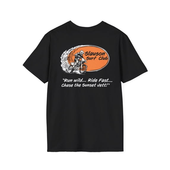 Slauson Surf Club Jett Fundraiser T-Shirt | Sunset Surf Graphic ...