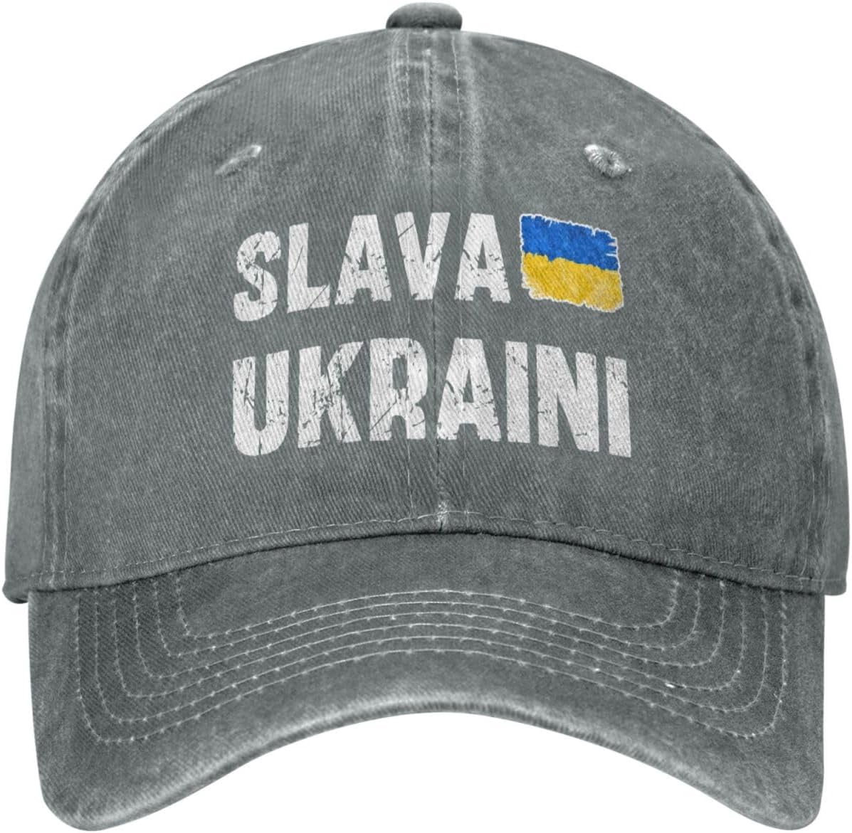 Slava-Ukraini Hats Glory-to Ukraine Denim Cap Navy Blue - Walmart.com