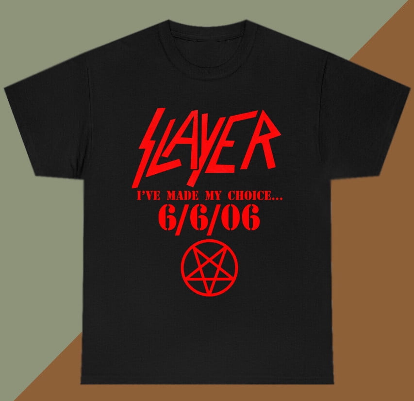 Slayer 666 I'e made my choice t-shirt - Walmart.com