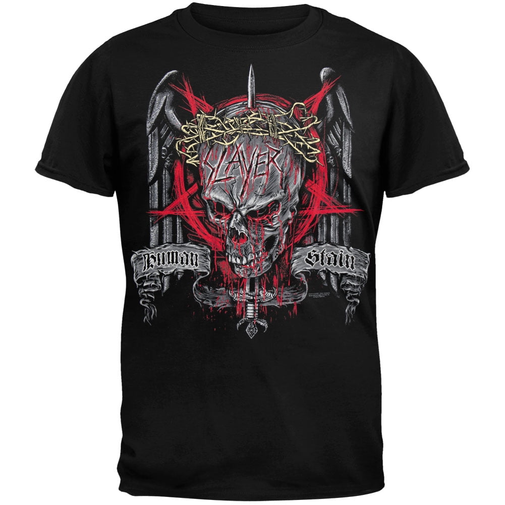 Slayer Men's Human Stain Short Sleeve T Shirt - Walmart.com