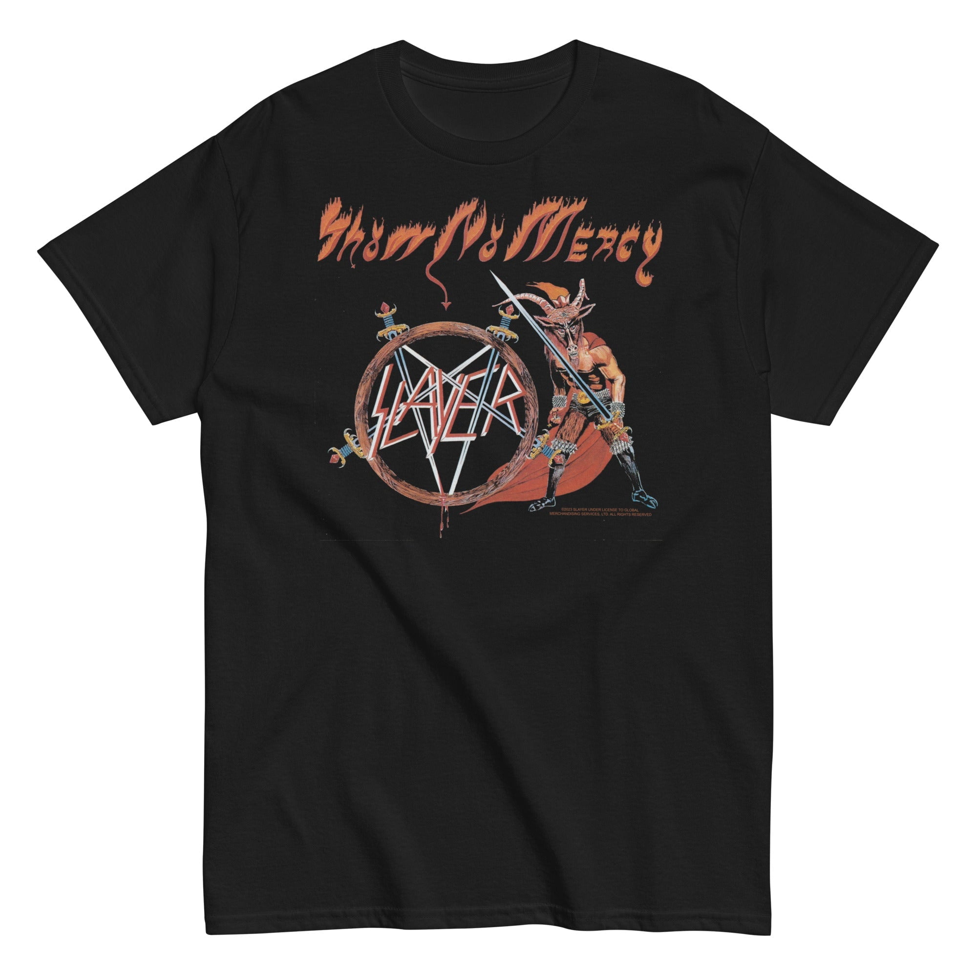 Slayer - Mercy Sword Unisex T-Shirt - Black - 5XL - Walmart.com
