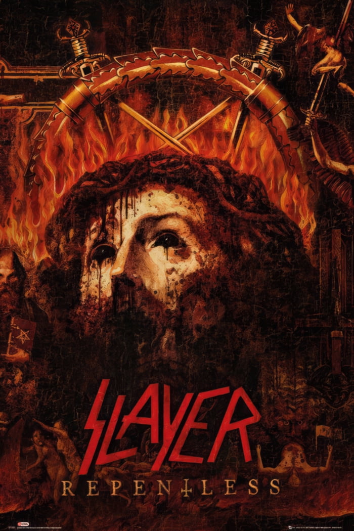 Slayer - Music Poster (Repentless - Album Cover) (Size: 24" x 36 ...