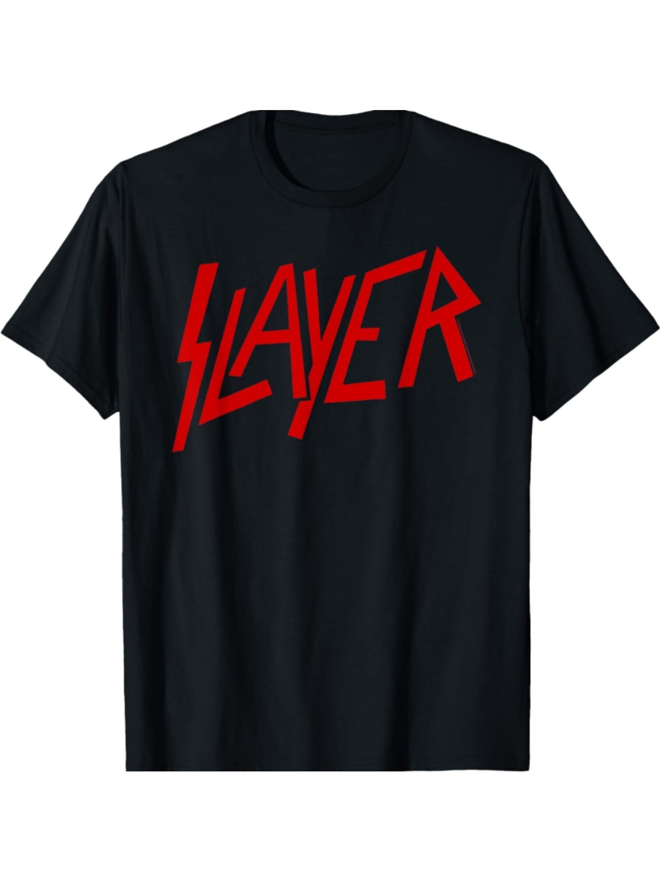 Slayer Official Classic Logo T-shirt - black, crew neck, short sleeve ...