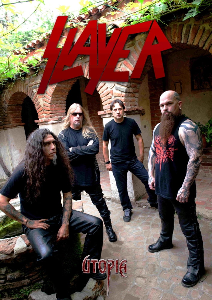 Slayer Poster Group Logo Art Poster 24x36 Unframed, Age: Adults Best ...