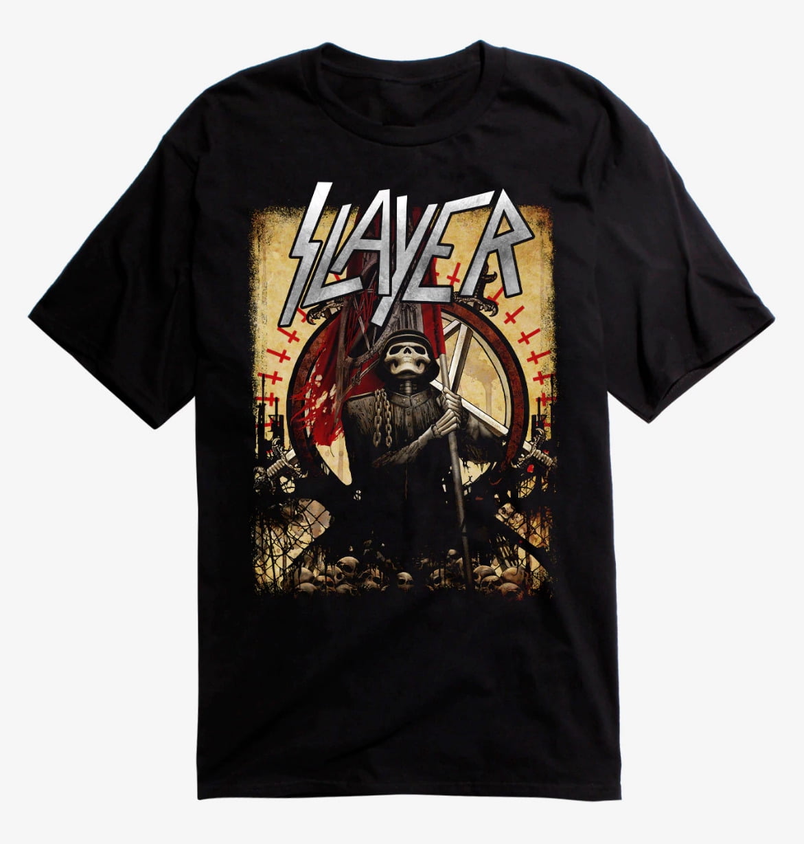 Slayer SKELETON SOLDIER T-Shirt Heavy Metal Band NEW Licensed ...