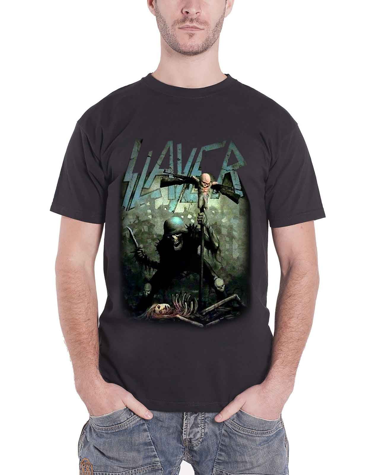 Slayer Skeleton Soldier T Shirt - Walmart.com