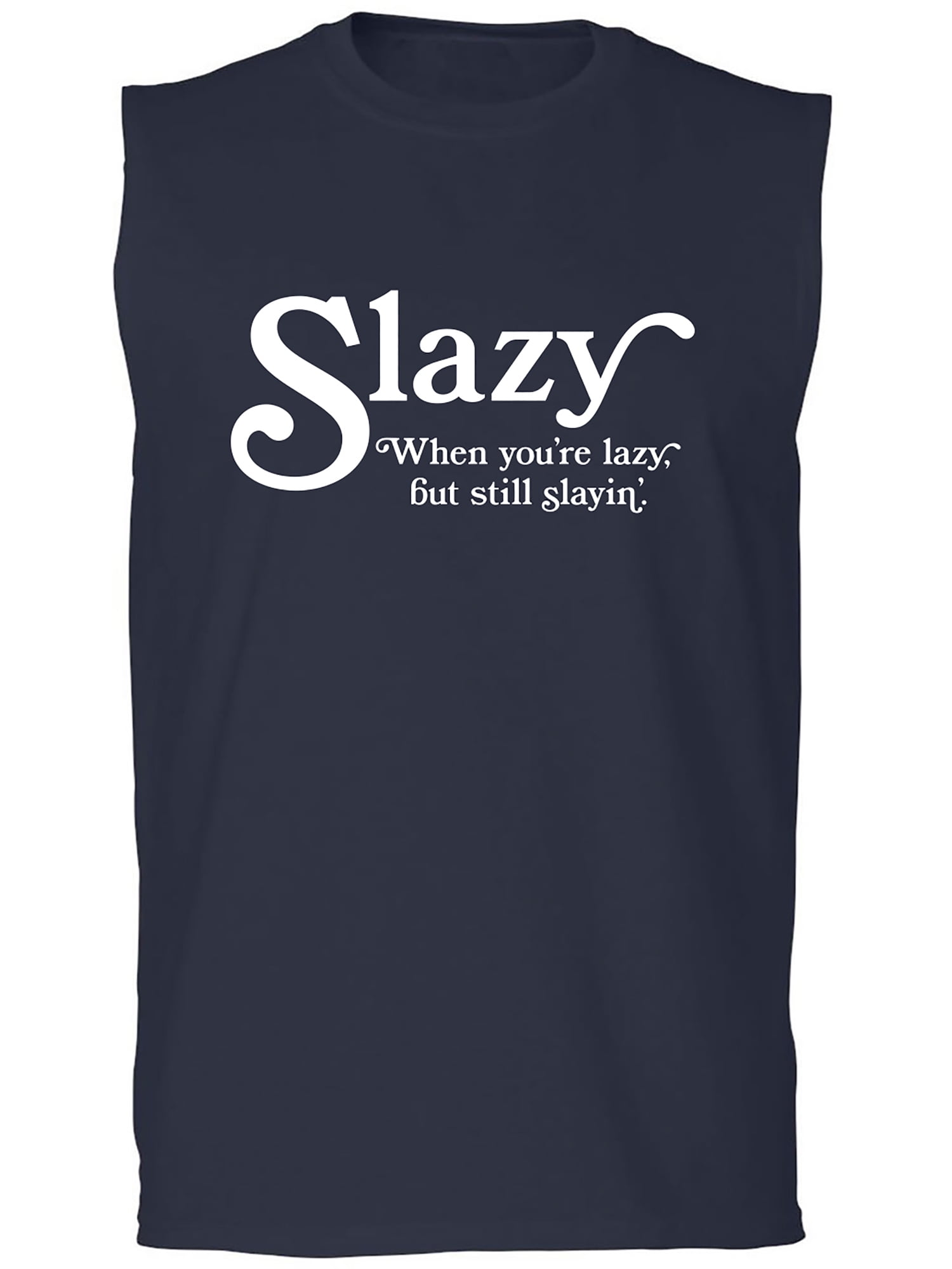 Slazy Adult Sleeveless Tee - Walmart.com