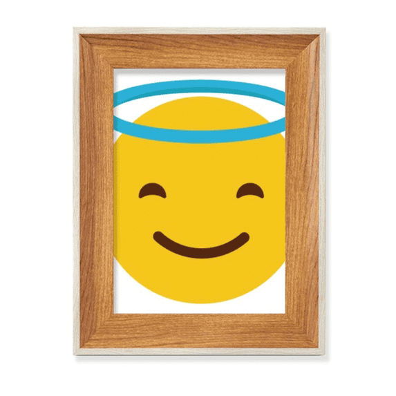 Sle Angle Yellow Cute Online Chat Desktop Wooden Photo Frame Display ...