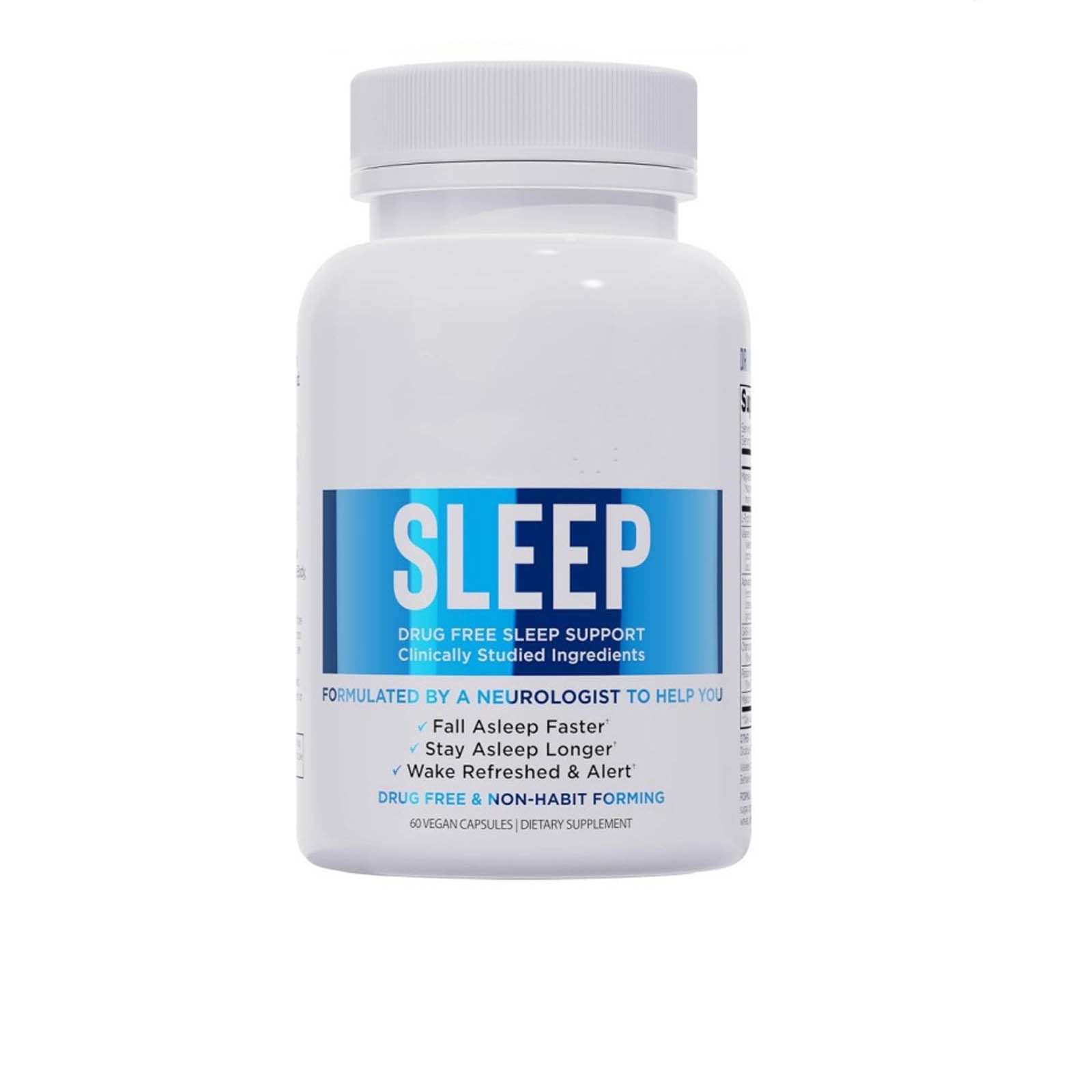 Sle ep Natural Sleep Aid | Non-Habit Forming | Sleep Supplement 60 Cap ...
