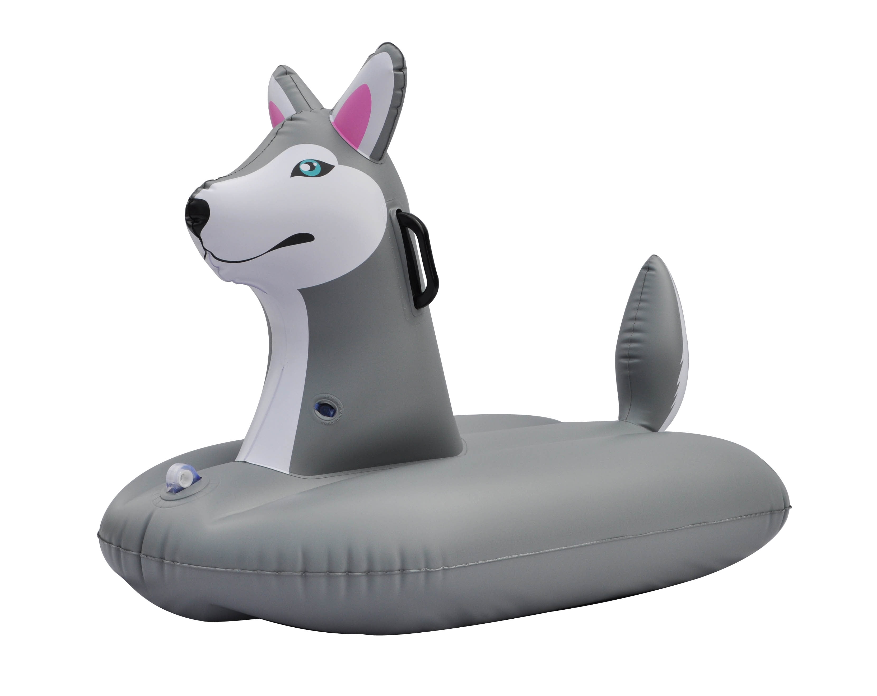 Sled Husky Snow Tube Inflatable 38 inches Long One Person snow and ...