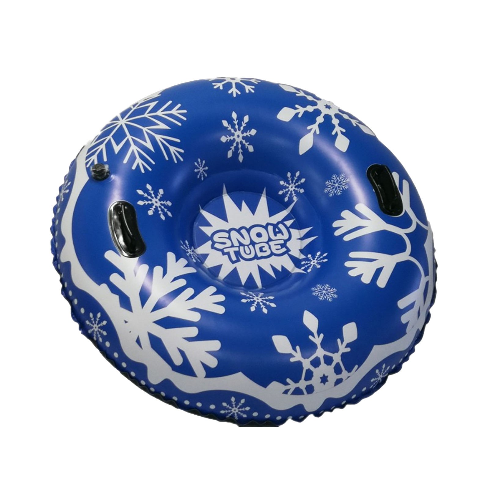 Sleds For Snow Portable With 2 Handles Family Sled Tube Two Ski Winter ...