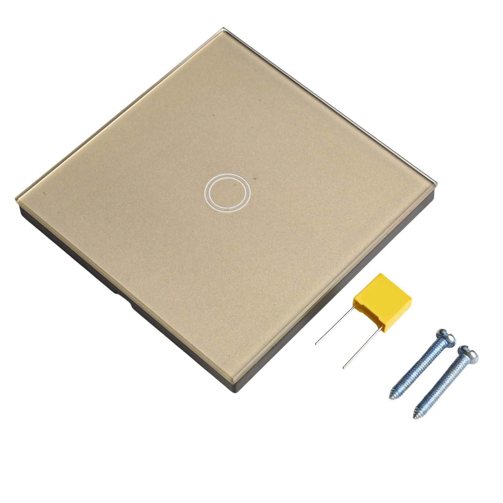 Sleek 1 Gang Touch Light Dimmer Switch For Energy Saving And ...