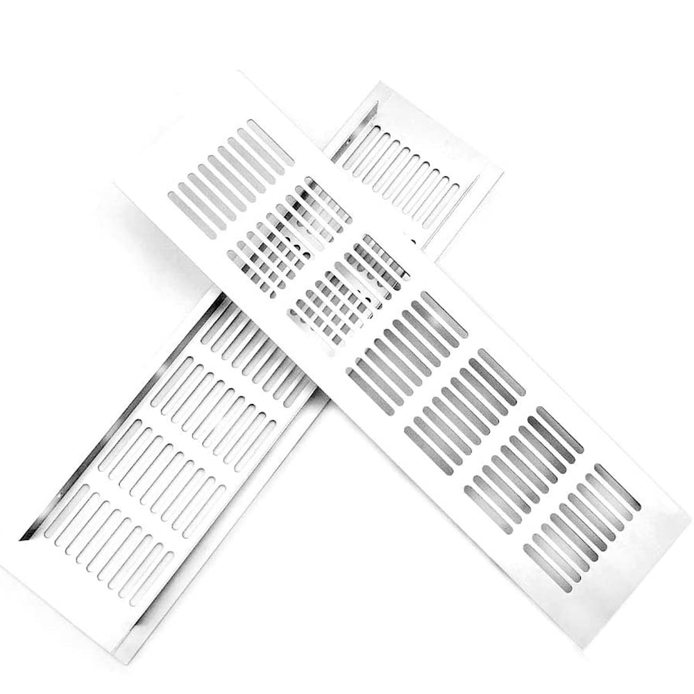 Sleek Aesthetics Steel Vent Cover, Efficient Airflow 30x8cm Mesh Air ...