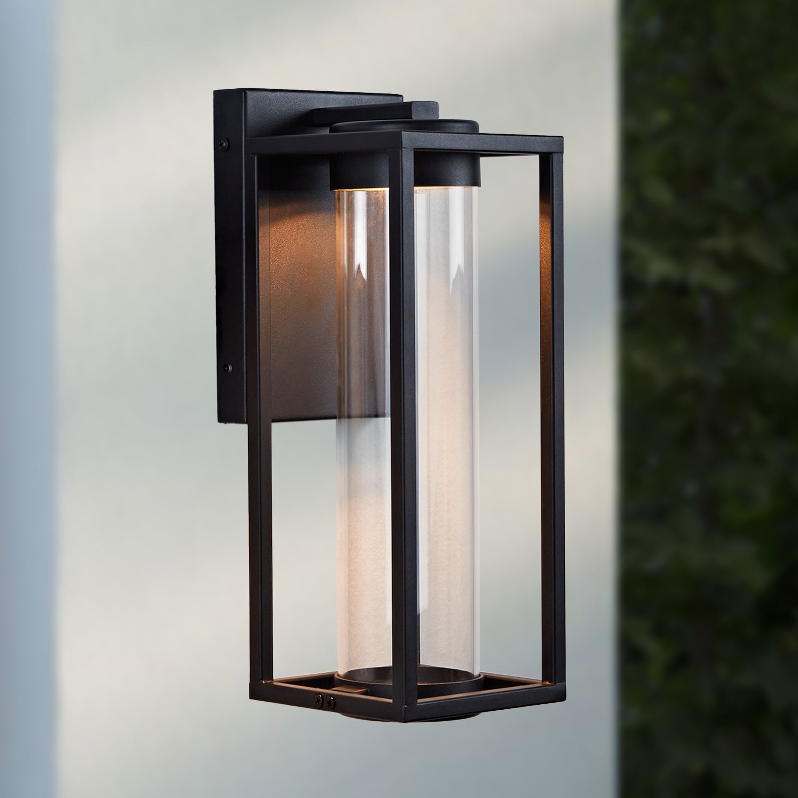 Sleek And Clean-Lined Design Front Porch Sconce , Outdoor Lamps for ...