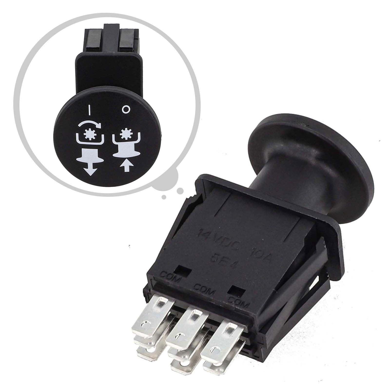 Sleek Design Black Blade Clutch PTO Switch 582107601 for Outdoor ...