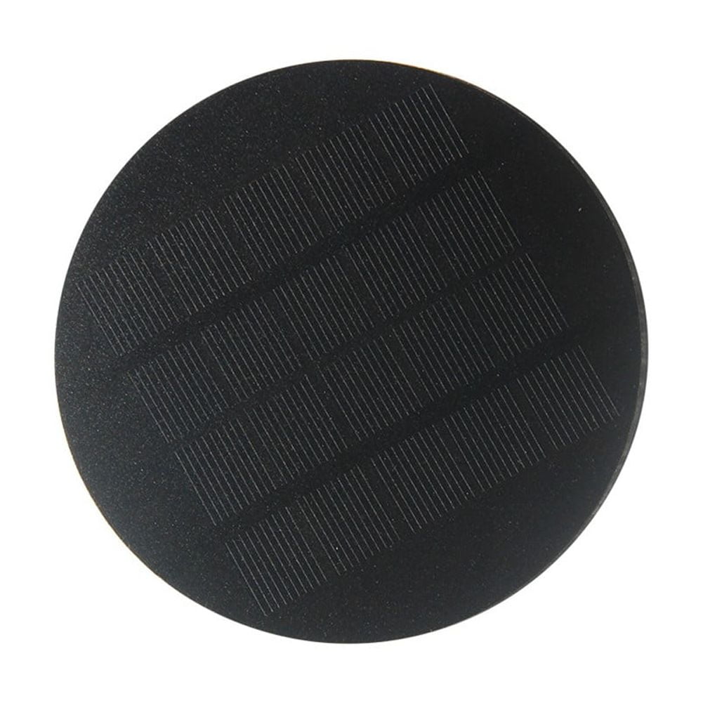 Sleek Design Lightweight 1W Round Solar Panel Suitable for Multiple ...
