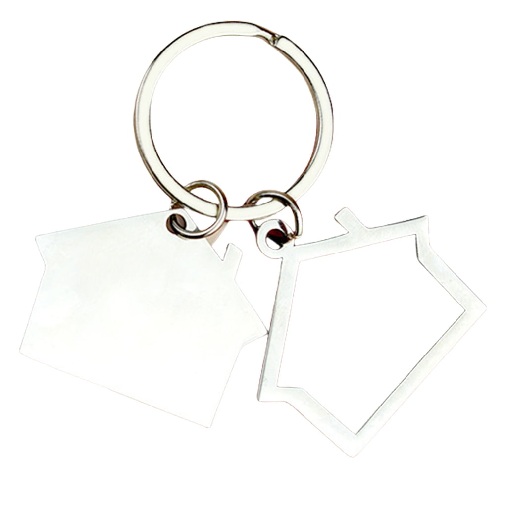 Sleek Double Layer Keychain Alloy Construction Perfect For Keys And ...