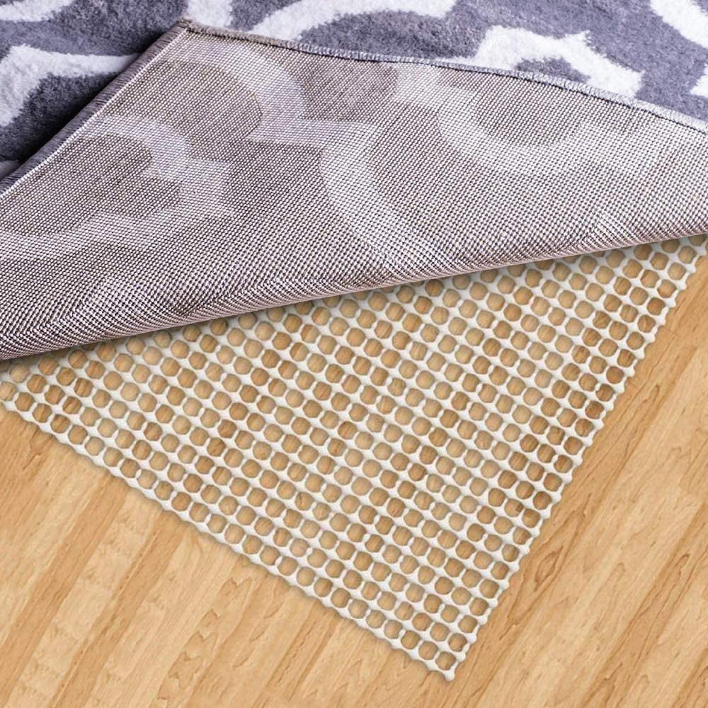 Sleek Relief Non-Slip Area Rug Lock Grip for Hard Floors - Keep Rug in ...