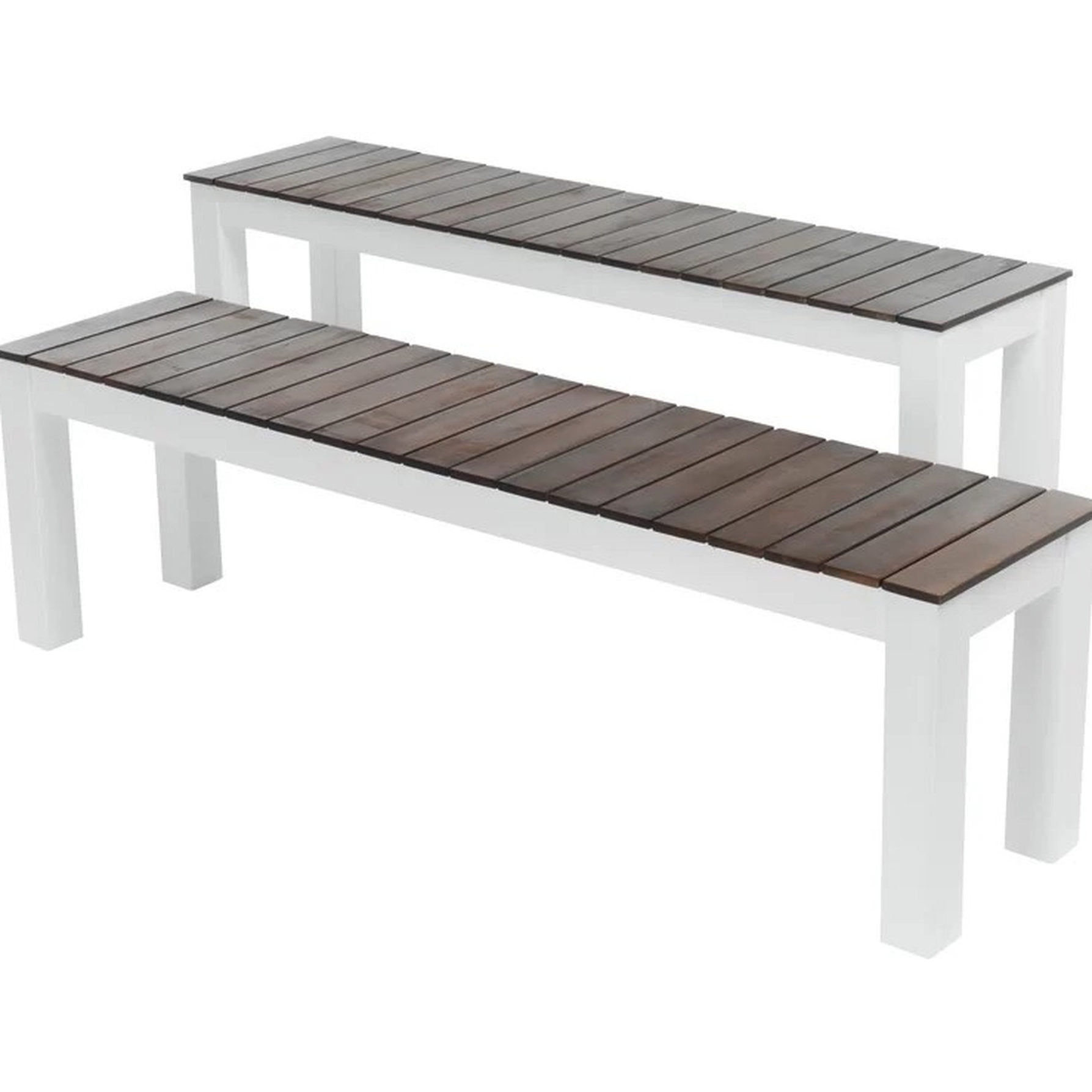 Sleek Slat Design / Patio Gathering Space / Perfect Outdoor Benches ...