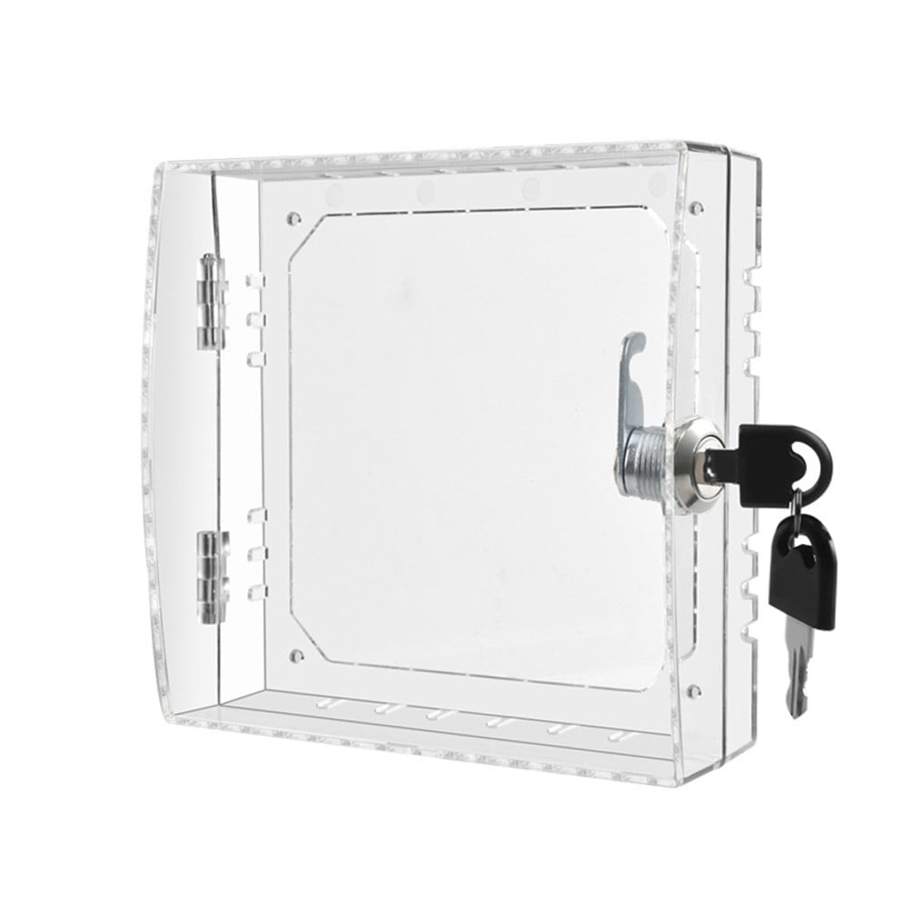 Sleek Transparent Design Of The Lockable Thermostat Guard Box Made Easy ...