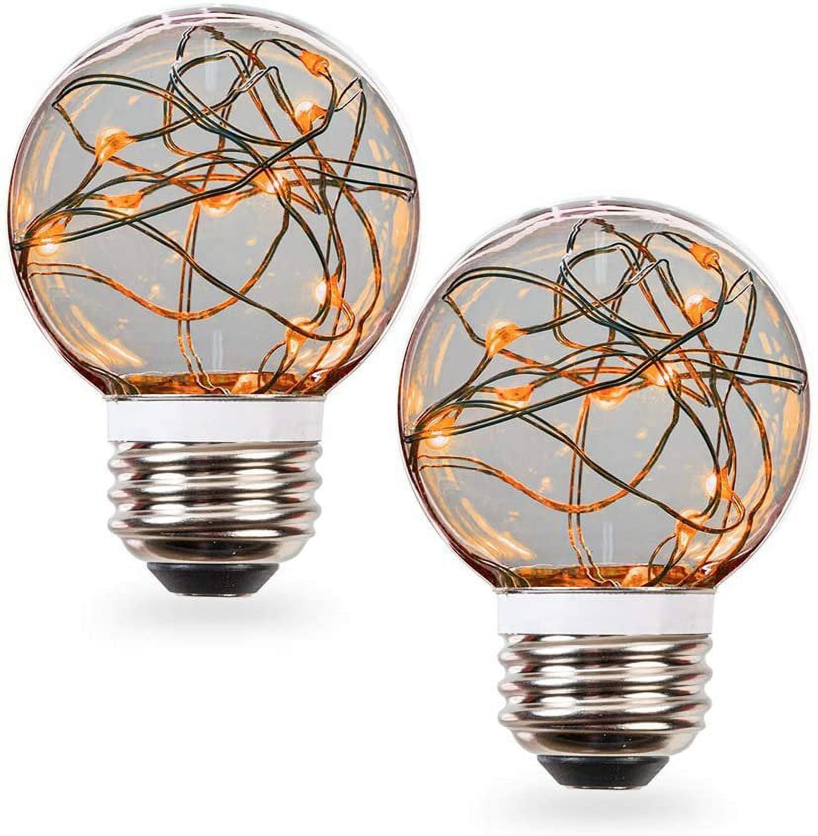 Sleeklighting 0.5 watts Orange LED Light Bulb - Fairy Light General ...