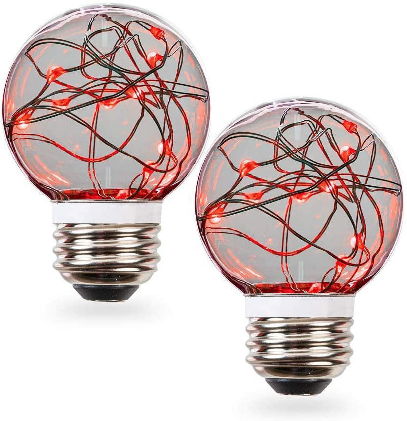 Sleeklighting 0.5 watts Red LED Light Bulb - Fairy Light General ...