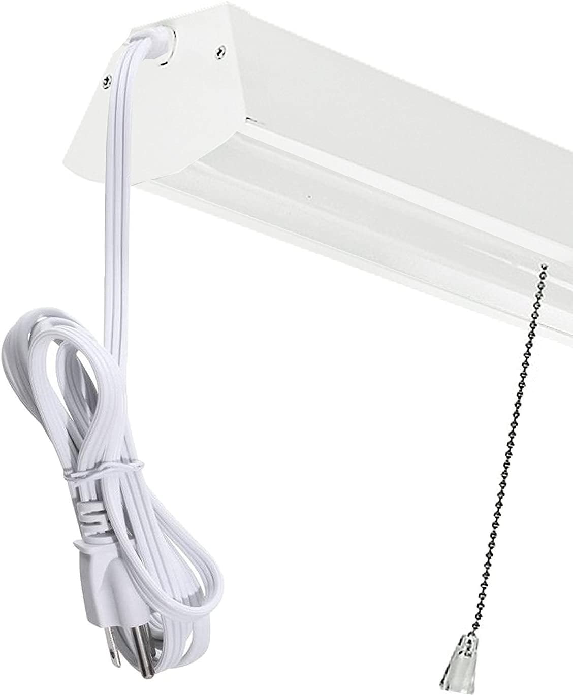 Sleeklighting 4ft led shop light 48Watt 4000lumans 4000k Work Shop ...