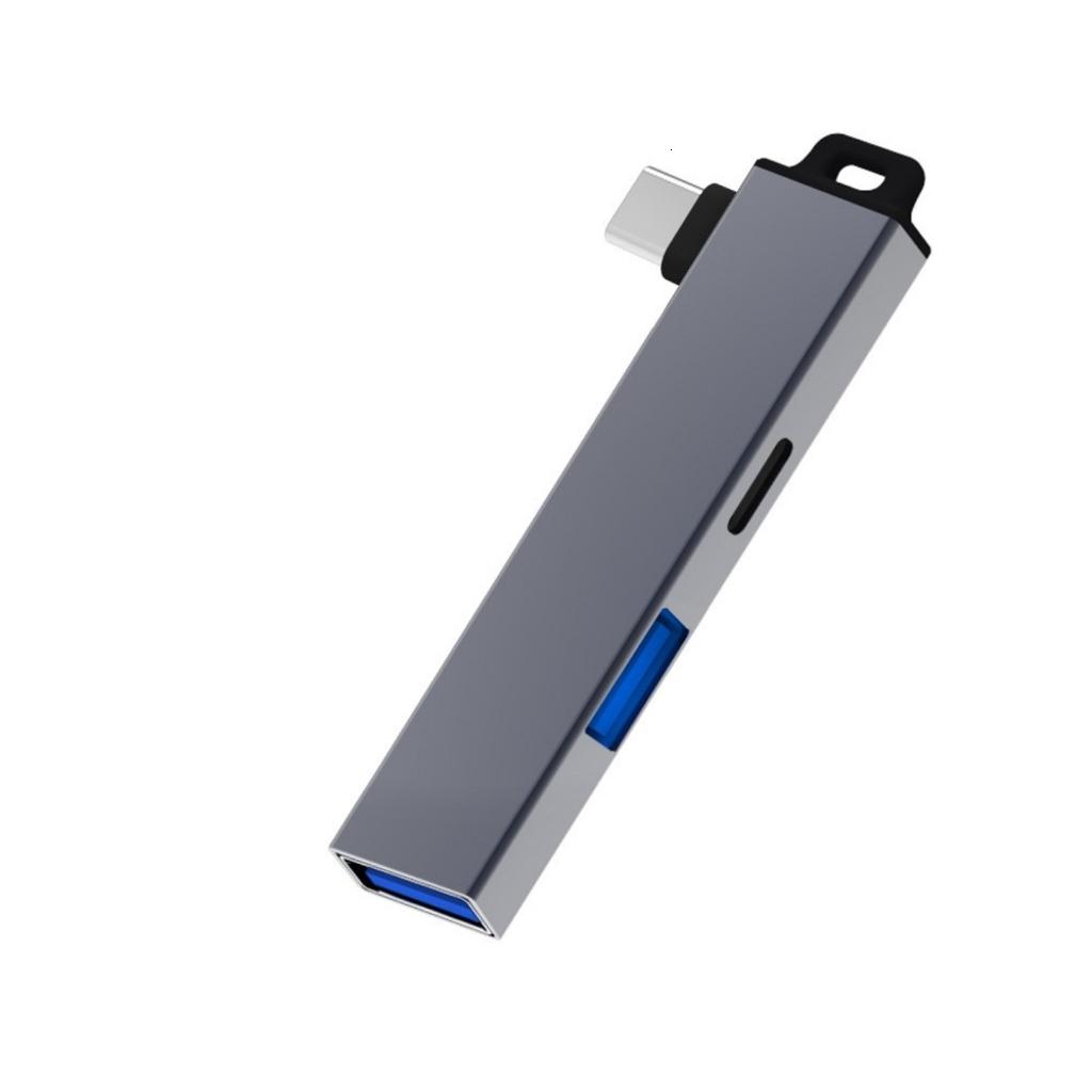 Sleekly USB C Hub Type C Expansion Hub with Hanging Hole Design for ...