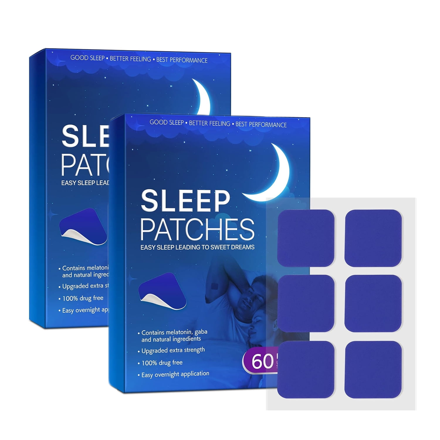 Sleep Aids for Adults, Sleep Support Patches for Men and Women, Better ...