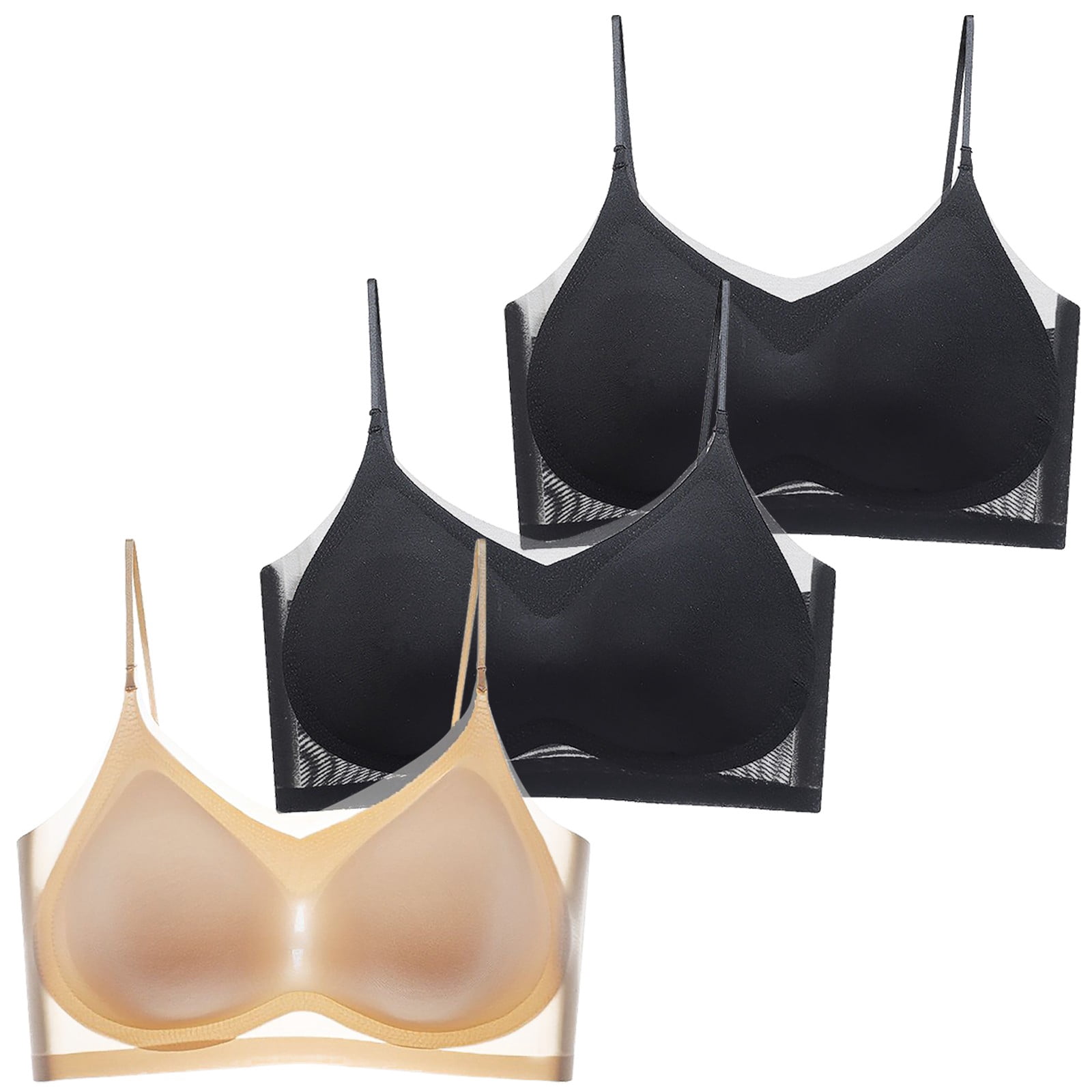 Sleep Bras for Women! Audhol The Third Set of Strapless Women's Bras ...