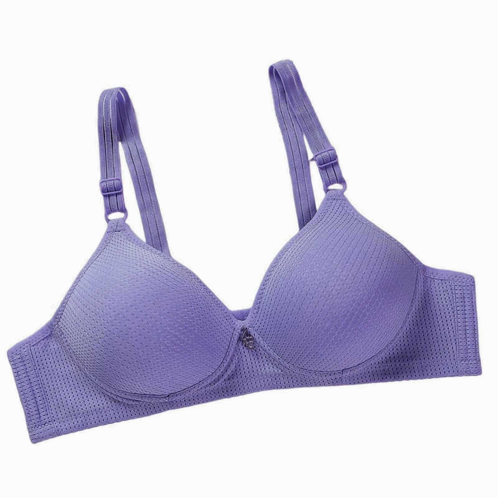 Sleep Bras, Women's Color Comfortable Hollow Out Perspective Bra ...