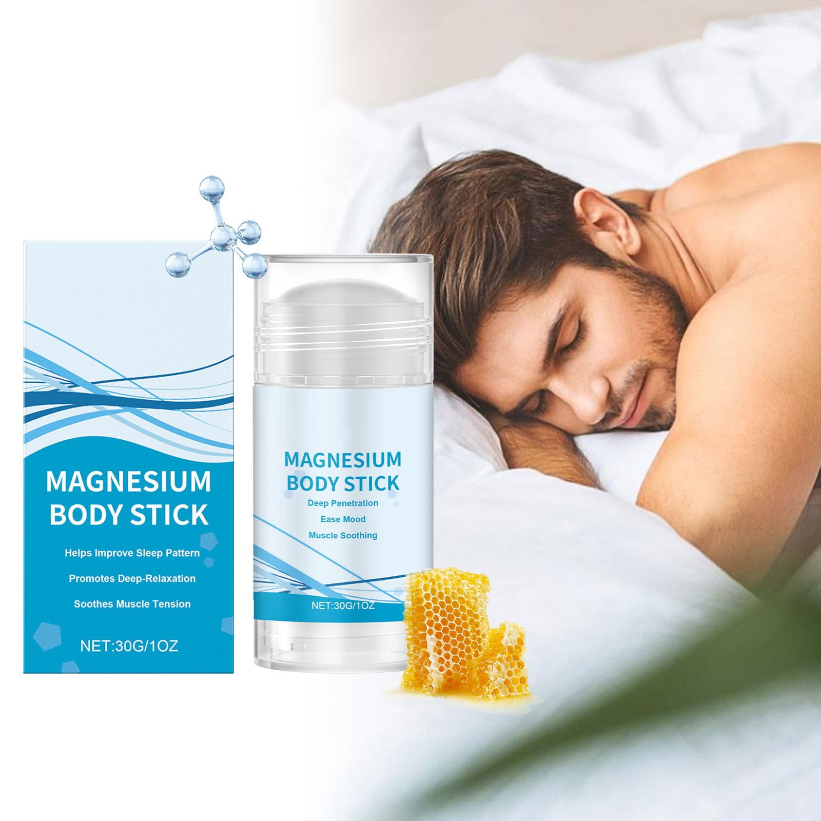 Sleep Care Cream Stick,Body Applied Skin Fast Soothing Moisturizing ...