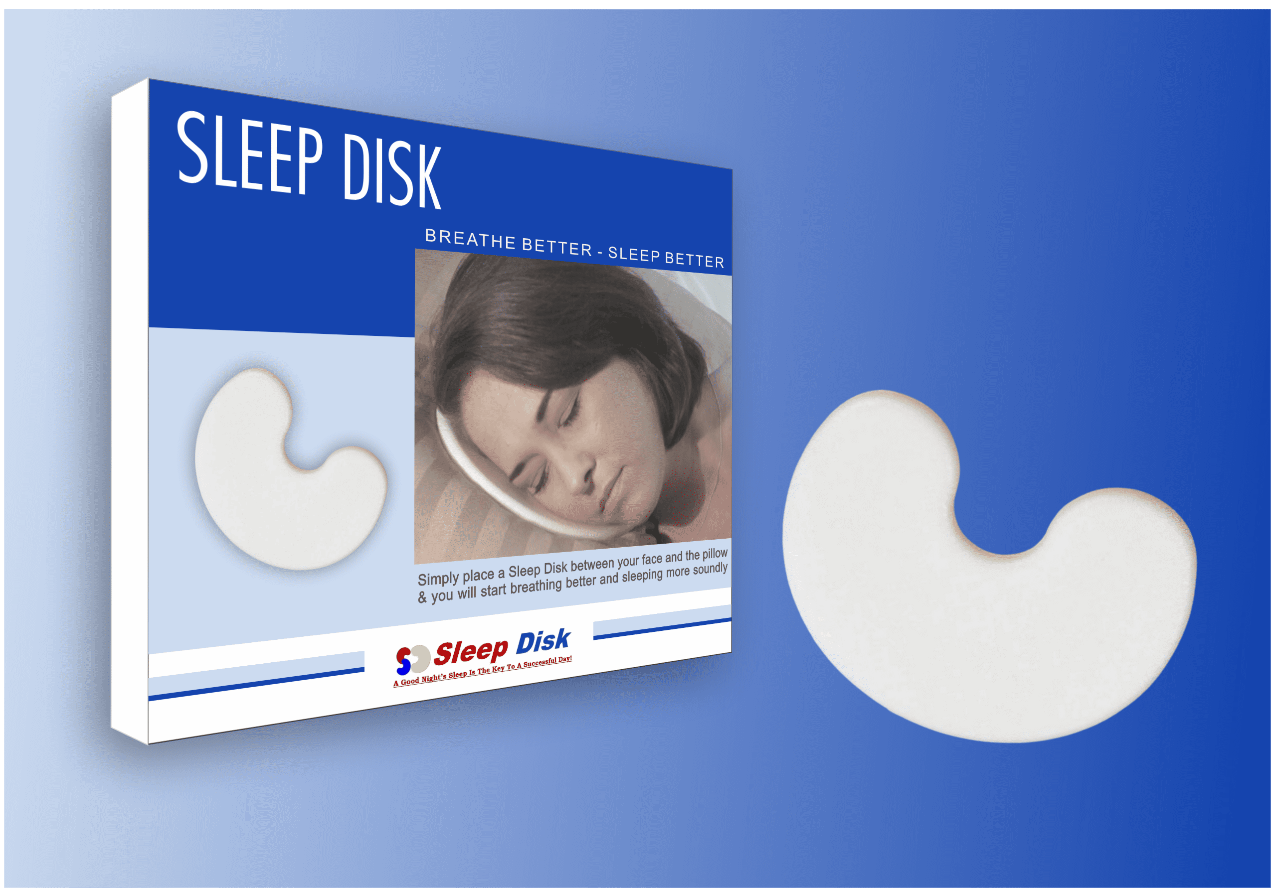 Sleep Disk by DR. Organizer, Breathe Better, Sleep Better USA Patented ...