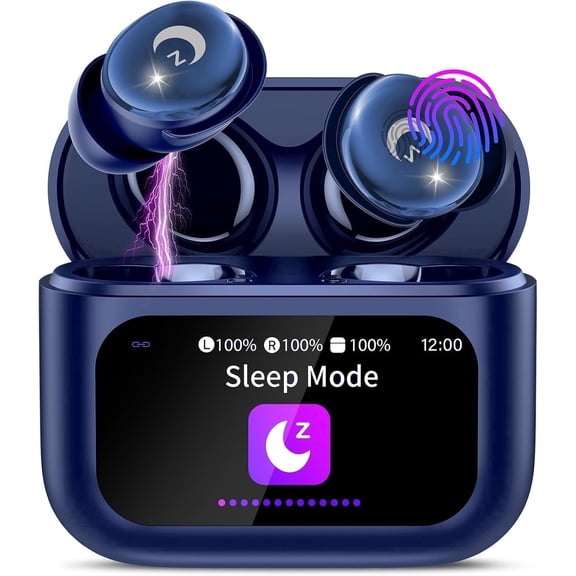 Bluetooth Headphones 5.4 Wireless Earbuds, Noise Reducing Earbuds ...
