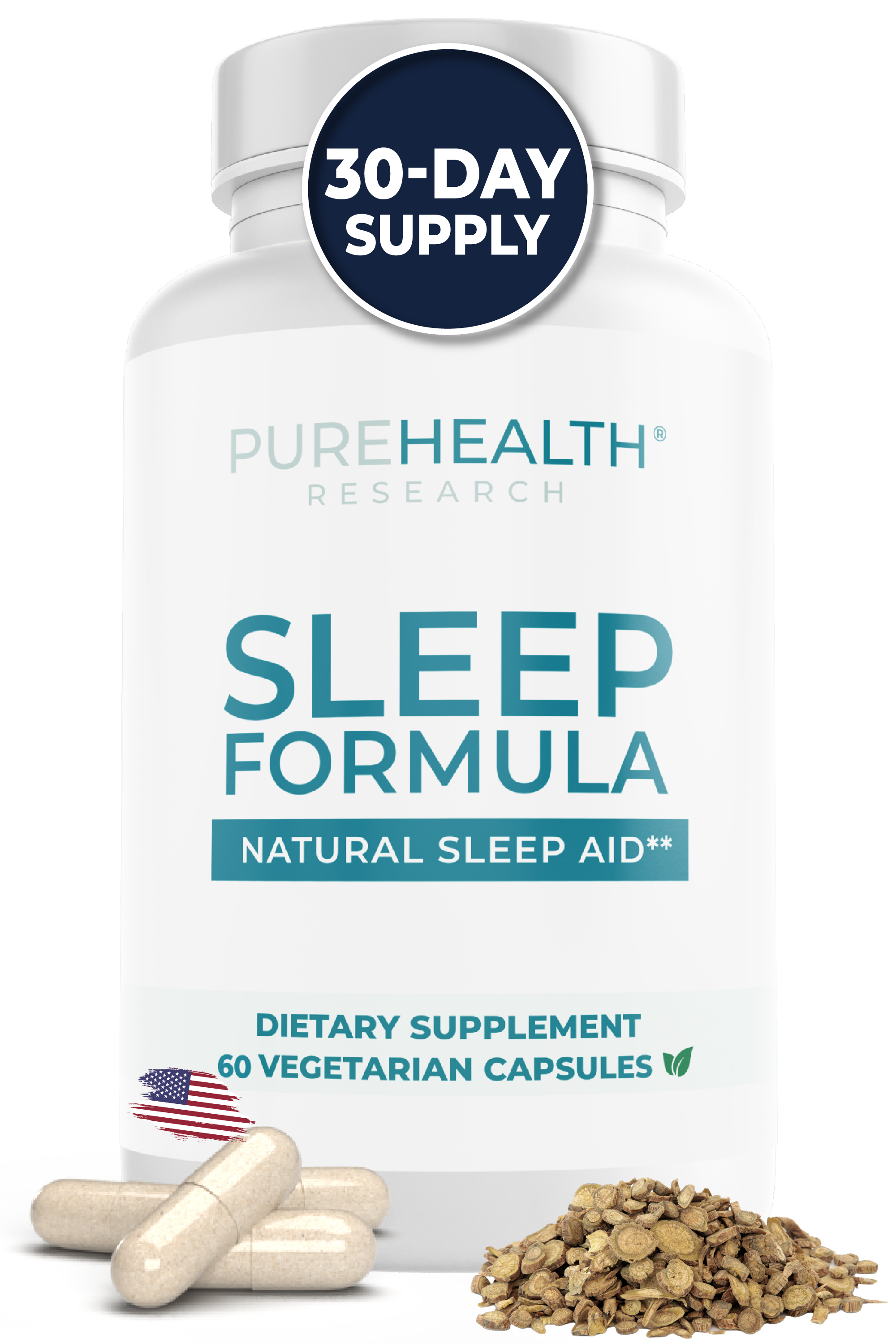 Sleep Formula by PureHealth Research, Naturally Calms & Relaxes for ...