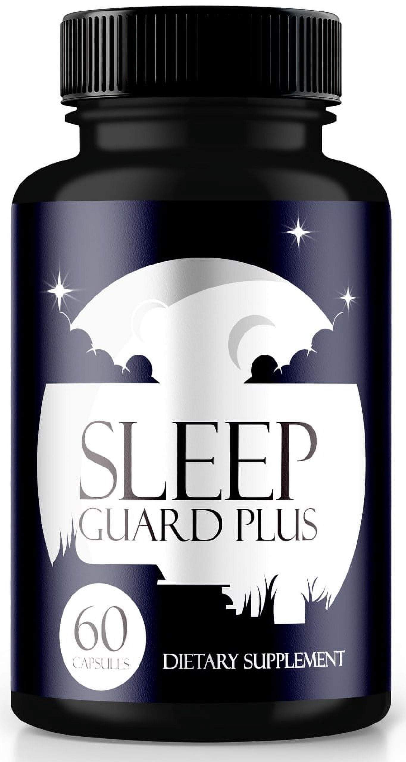 Sleep Guard Plus Sleeping Aid Capsules, Sleep Guard + Natural REM Sleep ...