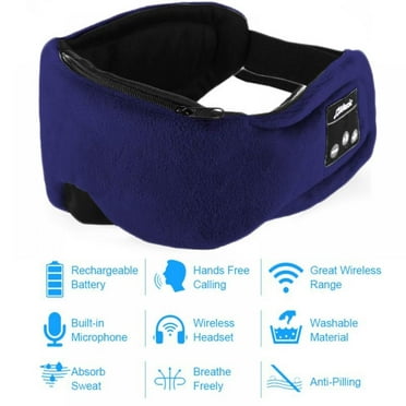 iLive Lights Out Bluetooth Wireless Sleep Mask Headphones, IAHB33G ...