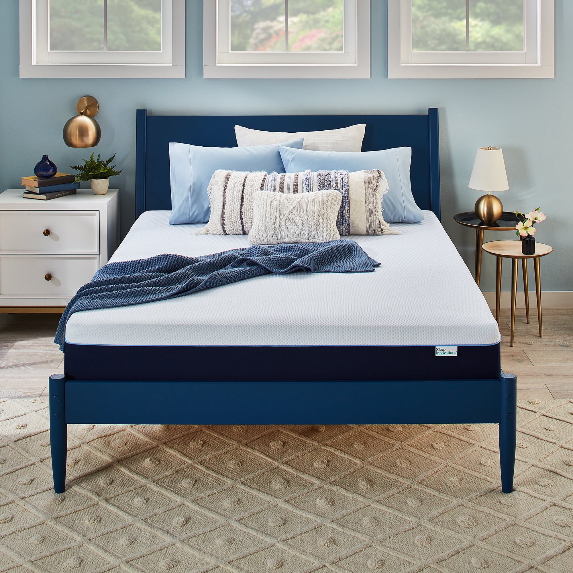 Sleep Innovations, Mattress, Marley 12" Cooling Gel Memory Foam Full ...