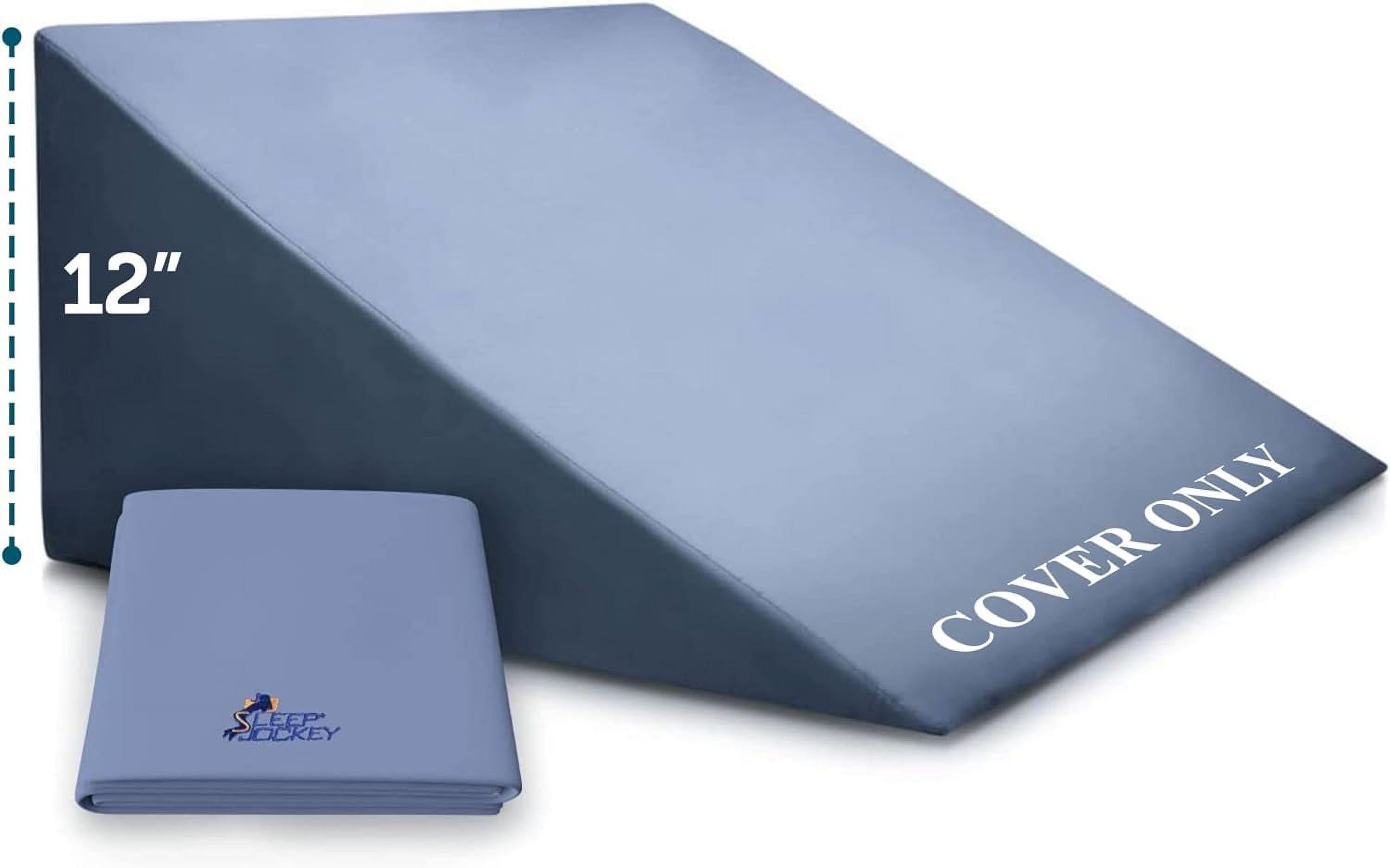 Desk Jockey Bamboo Wedge Pillow Cover, Cooling, Organic, Ocean Mist, 12 ...