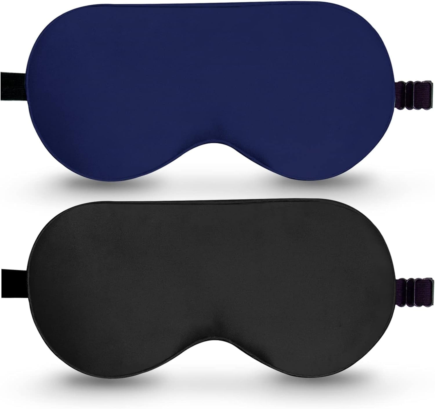 Sleep Mask, 100% Real Natural Pure Silk Eye Masks with Adjustable Strap ...