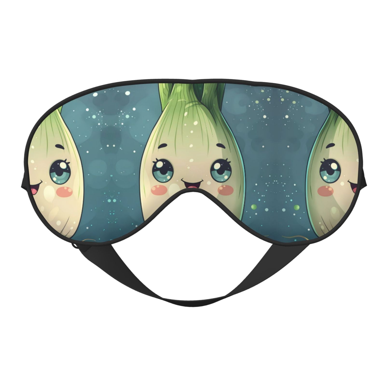 Sleep Mask - Adorable Kawaii Fennel Character Light Blocking Eye Mask ...